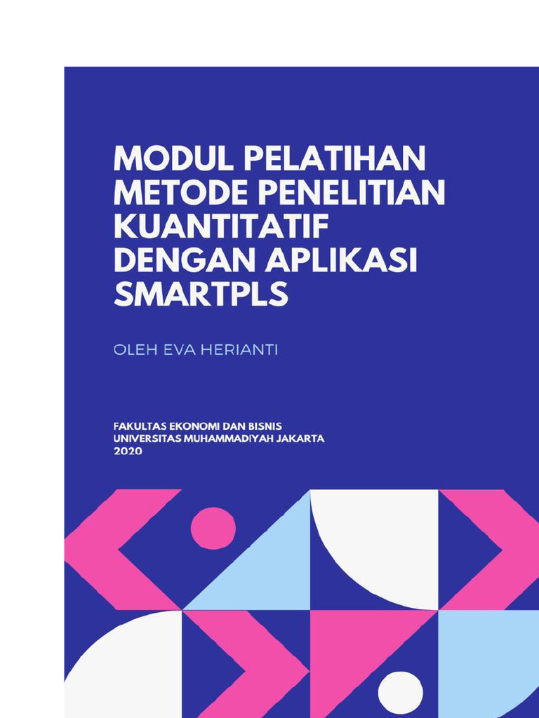 MODUL Pelatihan Smart PLS 3 | PDF