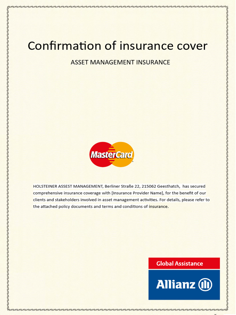 Asset Management Insurance Guide | PDF | Insurance | Damages