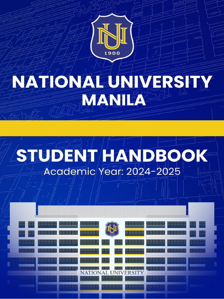 NU Student Handbook Final Version AY 2024-2025 | PDF
