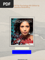 Psychology 14th Edition PDF | PDF | Mental Disorder | Thought