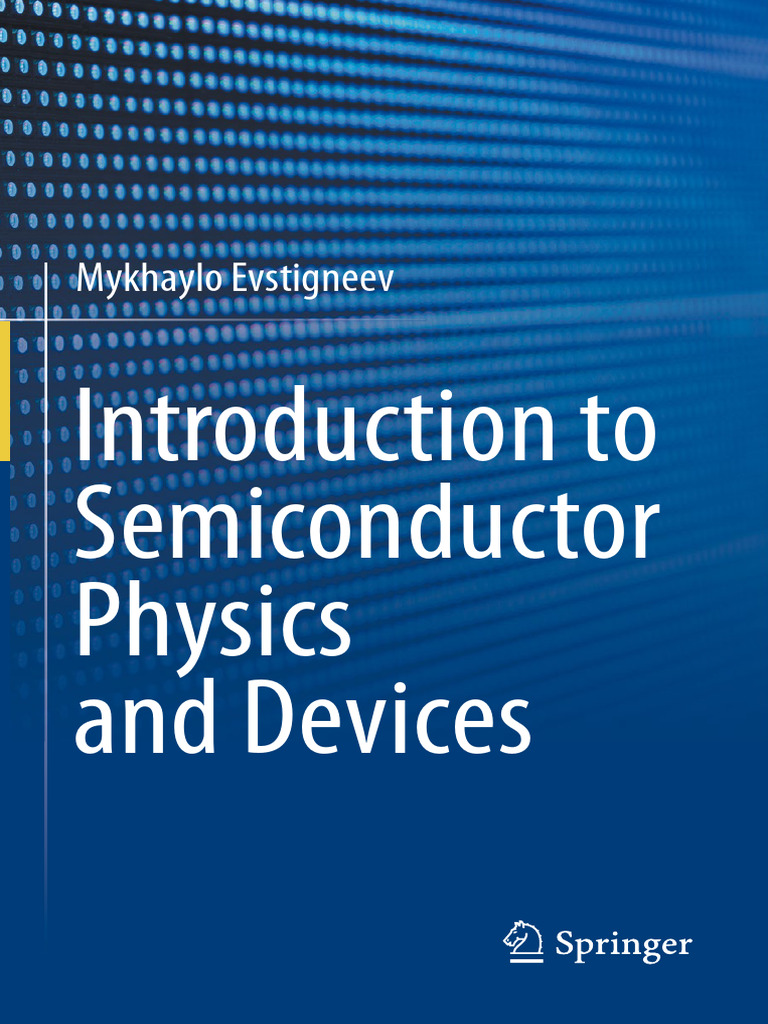 Introduction to Semiconductor Physics | PDF | Electron | Waves