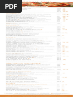 Gianetto Pizzeria Menu Overview | PDF | Pasta | Pesto
