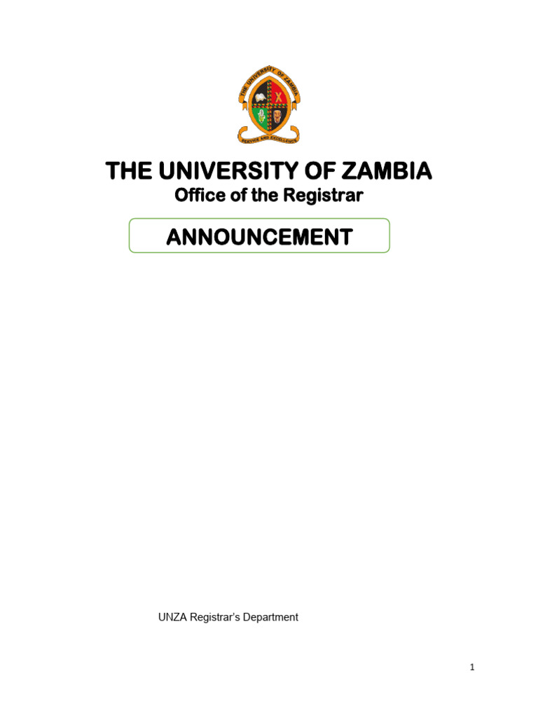 UNZA 50th Graduation Ceremony Details | PDF | Banks