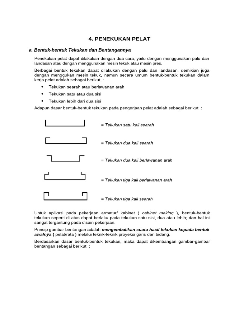 Dasar Kerja Pelat | PDF