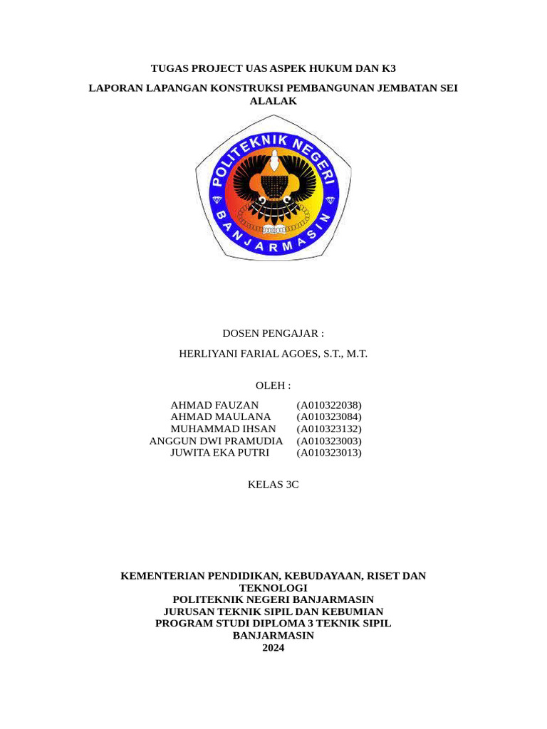 TGS Project Uas K3-1 | PDF