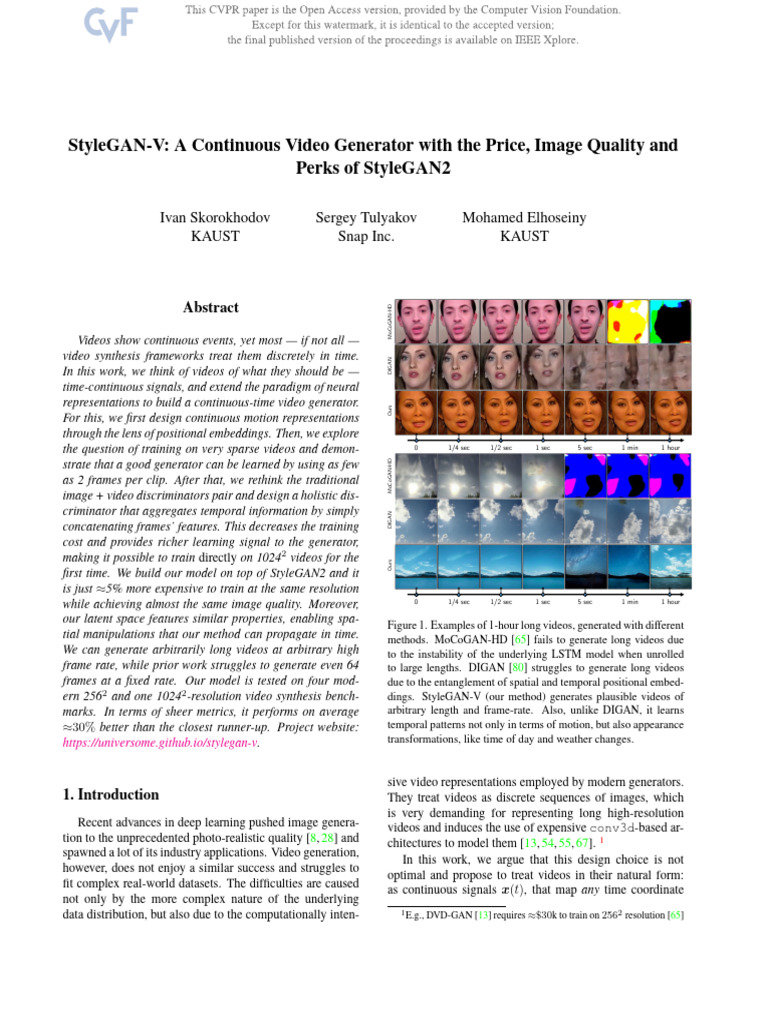 Skorokhodov_StyleGAN-V_A_Continuous_Video_Generator_With_the_Price_Image_Quality_CVPR_2022_paper ...