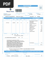 Kenya Power Utility Bill Template | PDF