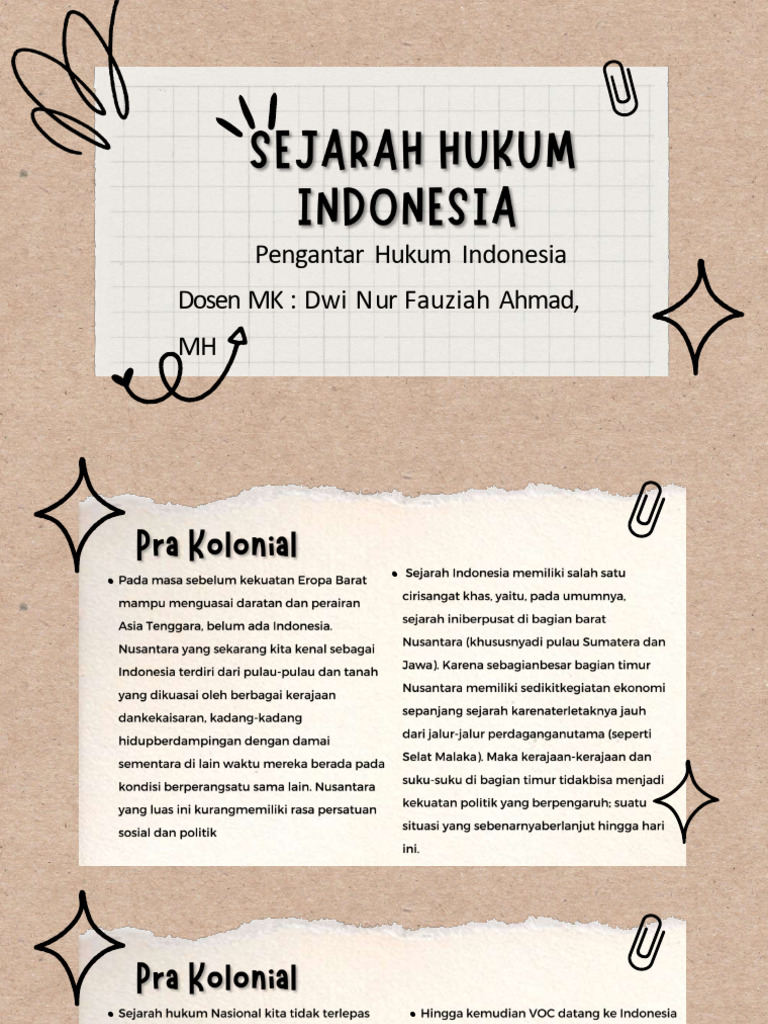 Raynaldi Wijaya Putra - Pengantar Hukum Indonesia 2 | PDF