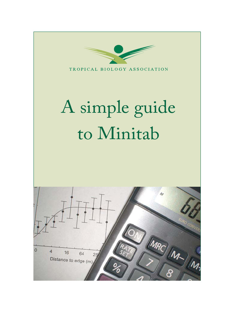 Minitab Guide | PDF | Student's T Test | P Value