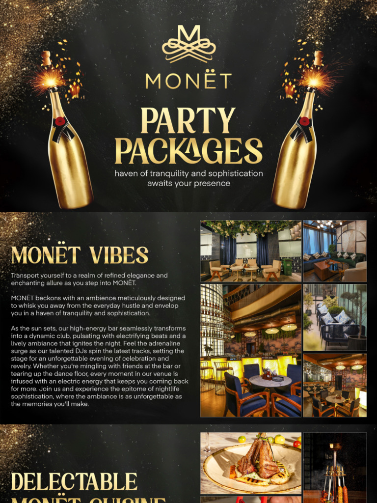 Monet Party Package | PDF
