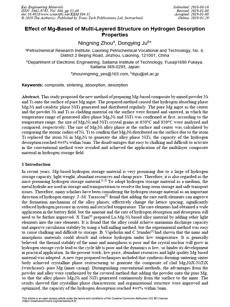 6 new | PDF | Sintering | Magnesium