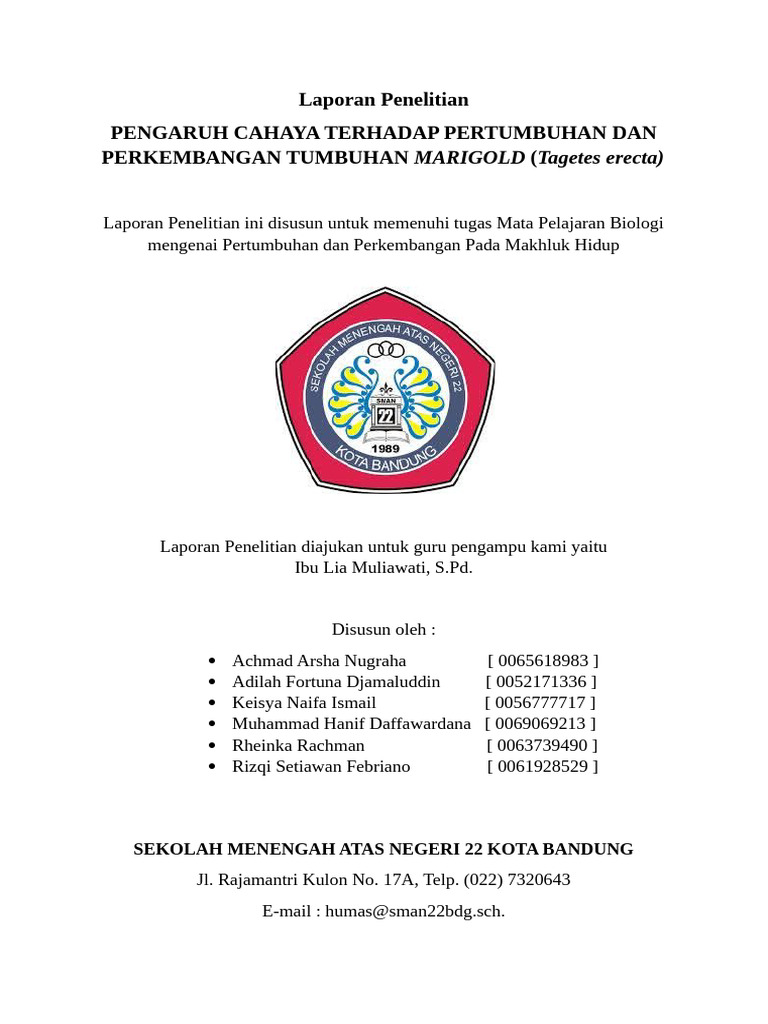 Laporan Biologi Atavisme | PDF