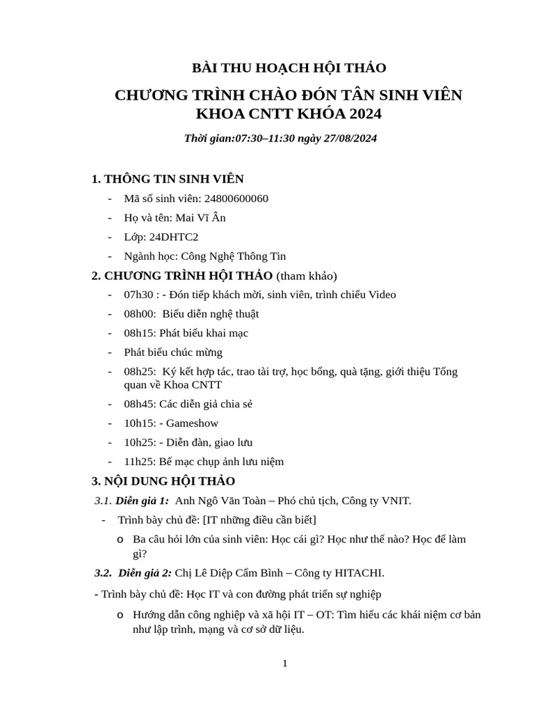 Bài Thu Ho CH (SHK) | PDF