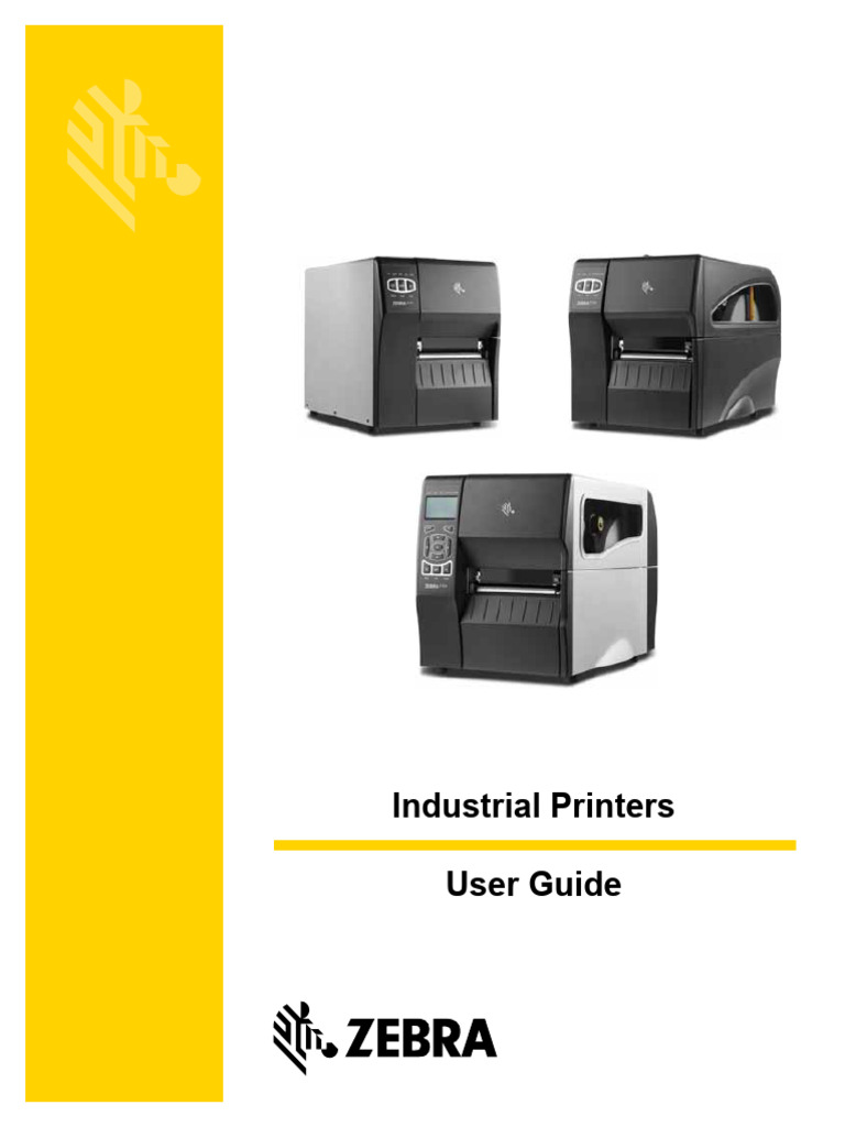 ZT200 - User Guide (Print Method) | PDF | Menu (Computing) | Printer (Computing)