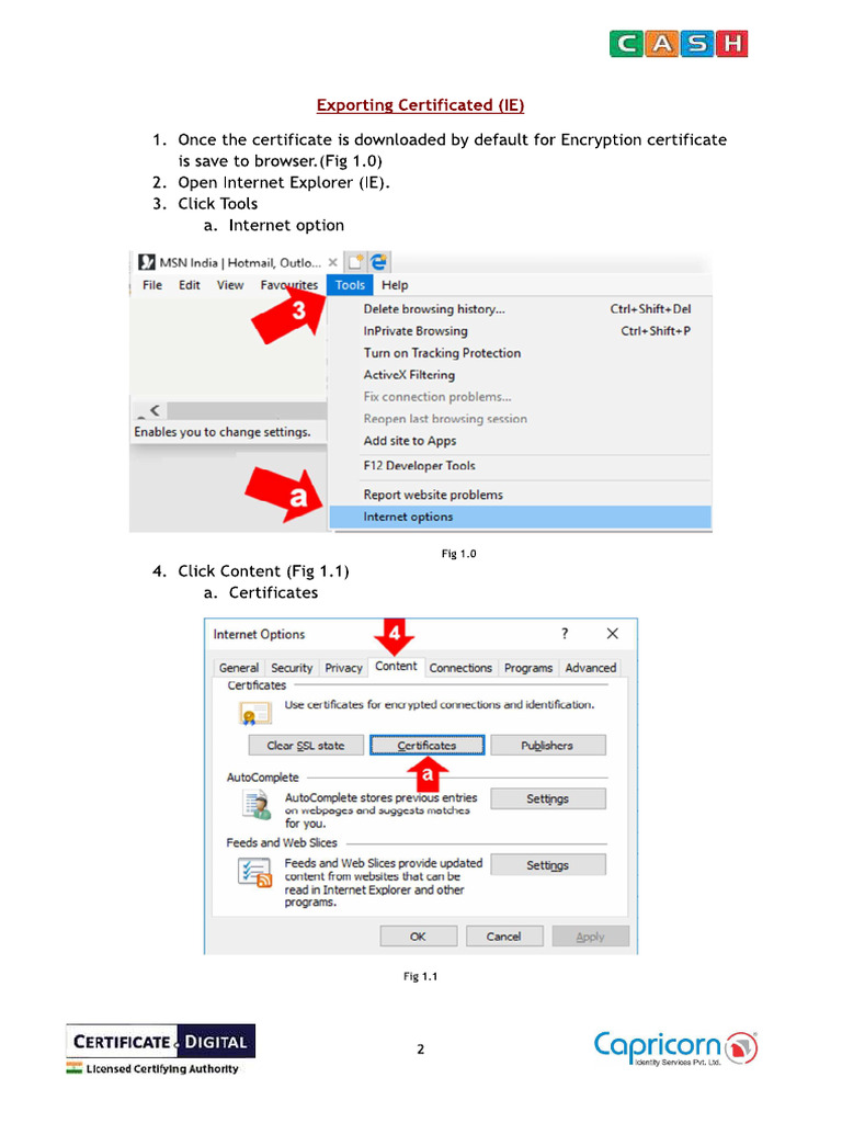 How To Export PFX | PDF
