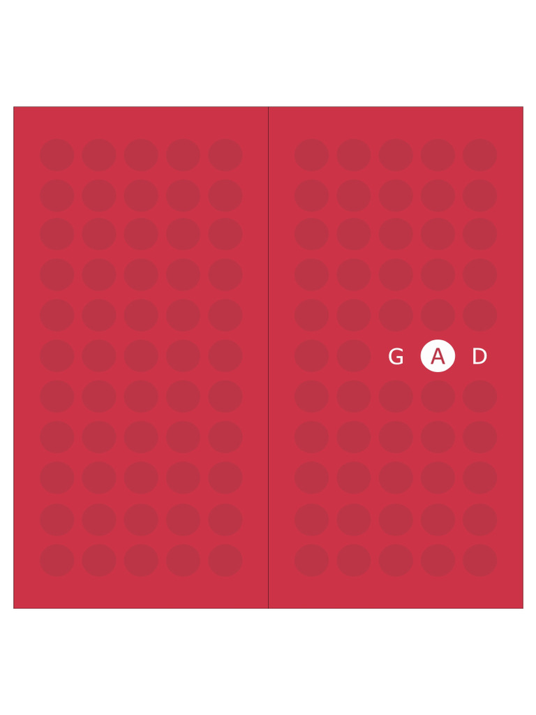 GAD Menu | PDF