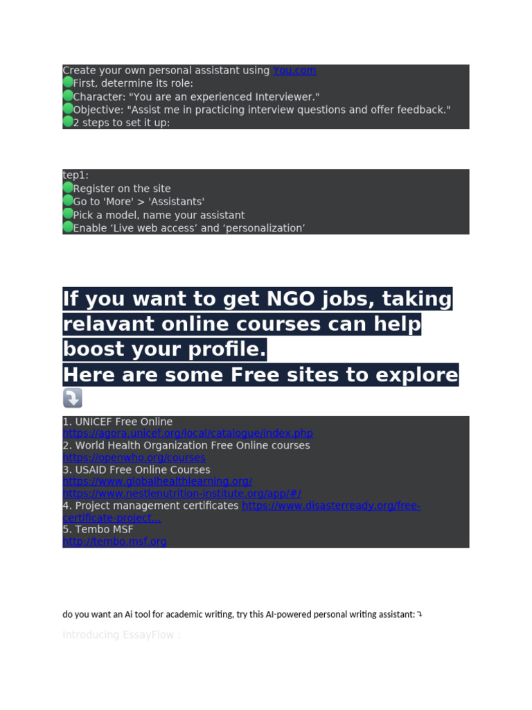Create Your Own Personal Assistant Using | PDF