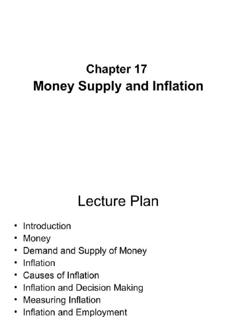 Money Supply | PDF