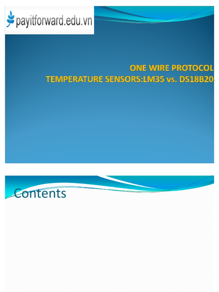 One Wire Protocol | PDF | Computer Data | Computer Engineering
