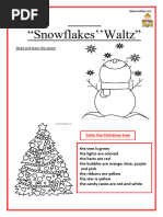 Snow Is Falling - Lyrics | PDF | Language Arts & Discipline | Art