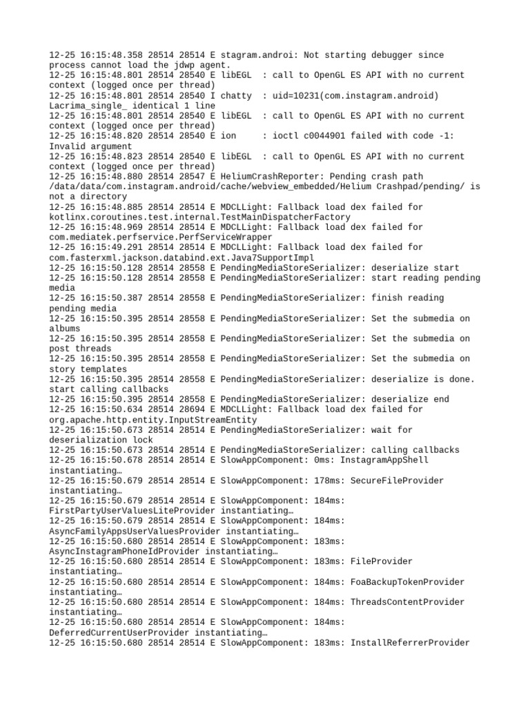 Log | PDF | Computing Platforms | Operating System Technology