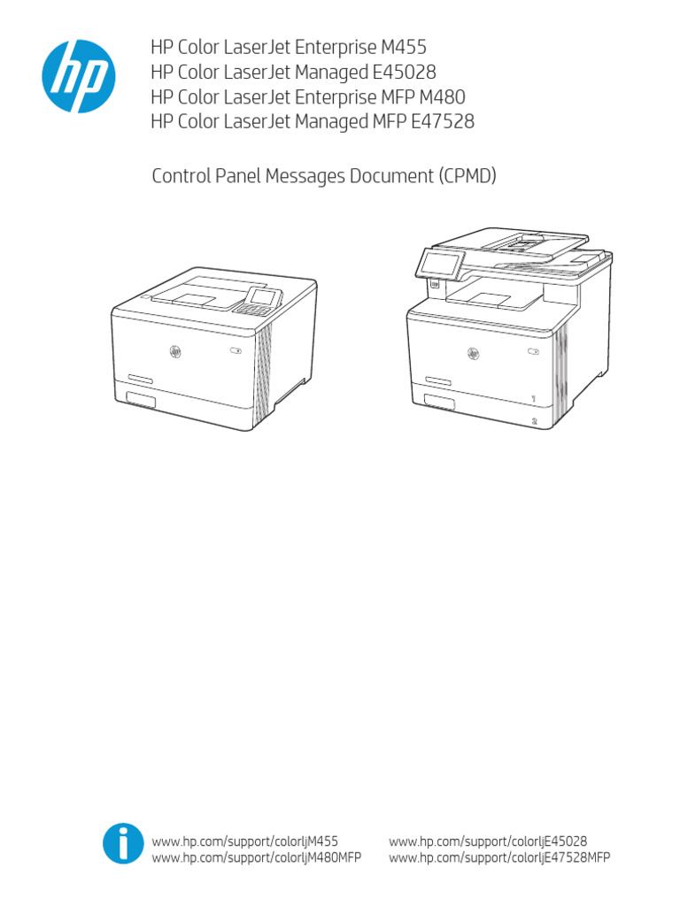 E47528 Control Panel Messages Document (CPMD) | PDF | Image Scanner | Trademark