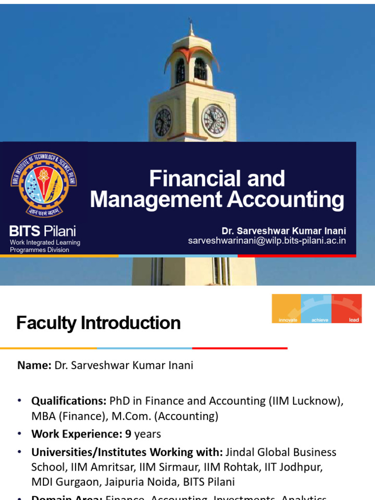 FMA All Slides(1) | PDF | Debits And Credits | Equity (Finance)