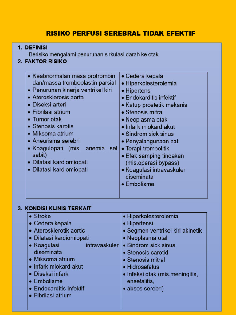 Perfusi Serebral Dan Adaptif Intrakranial | PDF