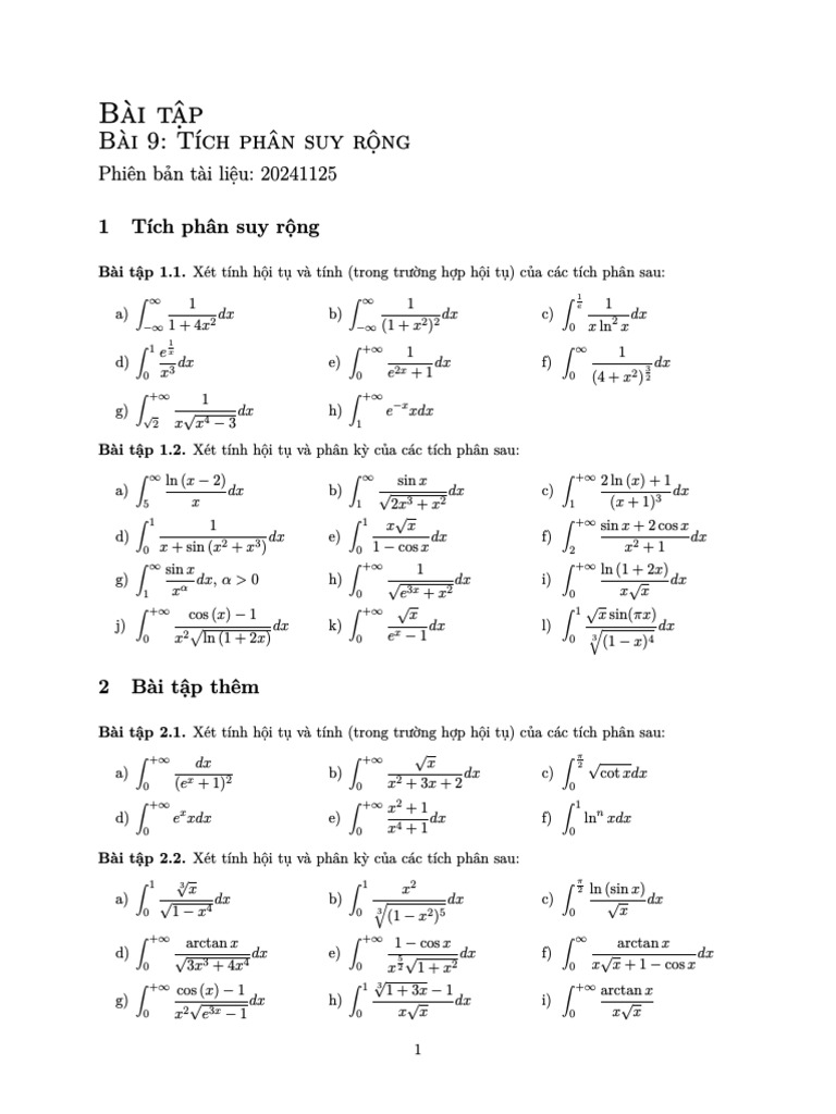 Bai9 TichPhanSuyRong | PDF