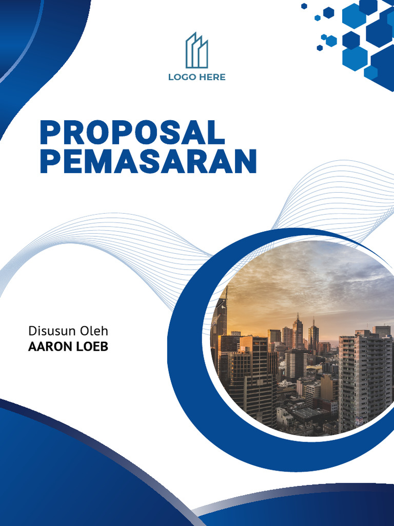Biru Dan Putih Modern Cover Proposal Pemasaran A4 Dokumen.pdf | PDF