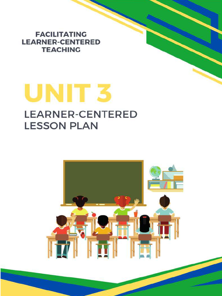 Ed4 Unit3learner Centeredlessonplan | PDF | Educational Assessment ...
