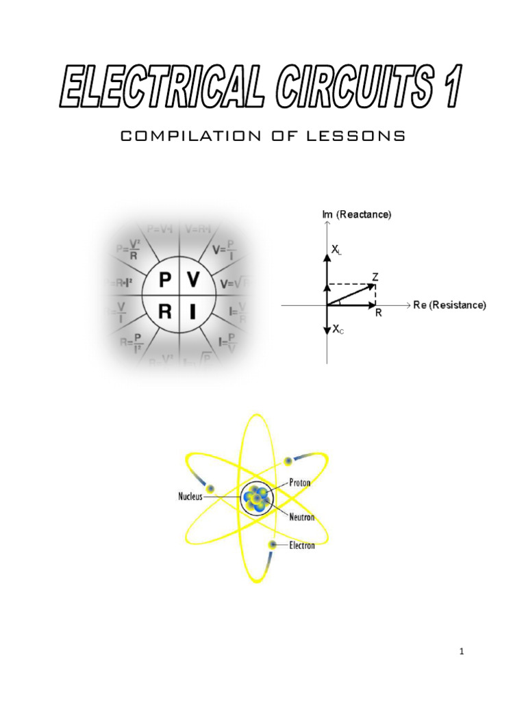 000 Electrical Circuits 1 | PDF | Resistor | Electrical Resistance And Conductance