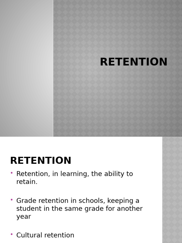 Retention Unit 5 | PDF | Employee Retention | Motivation