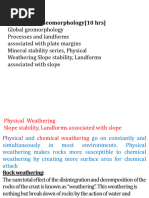 ZIMSEC O Level Geography Notes PDF | PDF | Weathering | River