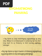 100 Halimbawa NG Idyoma | PDF