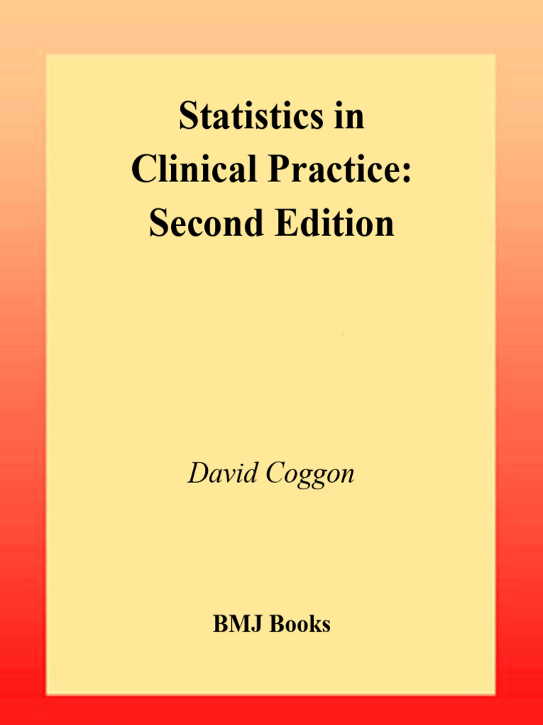 Statistics in Clinical Practice - 0727916092 | PDF | Histogram | Standard Deviation