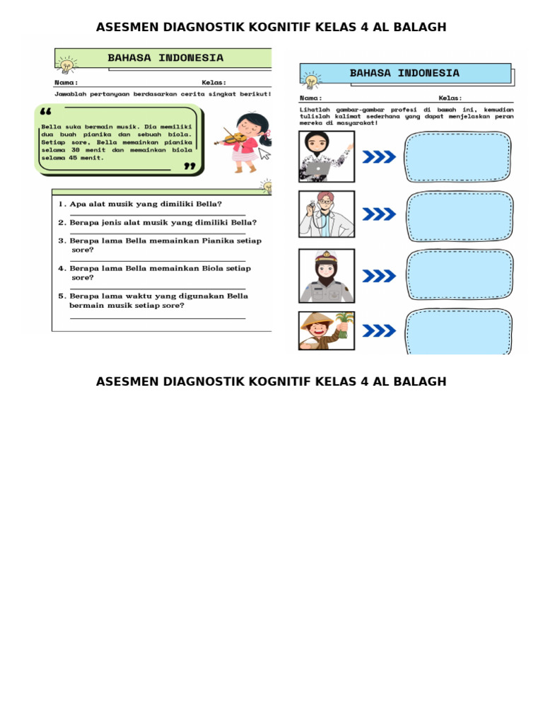 Asesment Kognitif | PDF