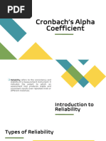 Cronbach Alpha Calculation Table | PDF