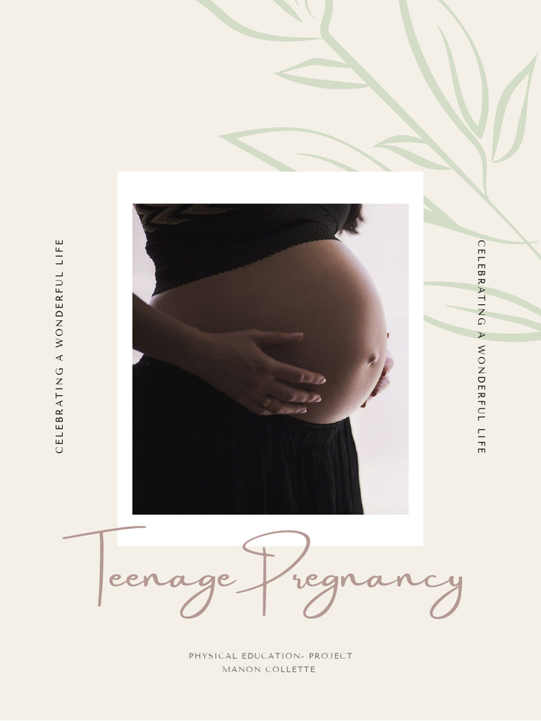 Booklet PE - Teenage Pregnancy-2 | PDF | Sexually Transmitted Infection ...