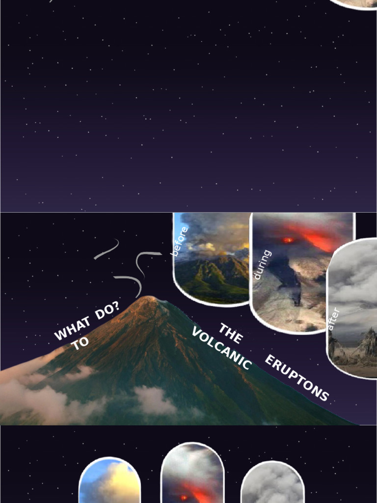 What To Do Before During and After Volcanic Eruption | PDF