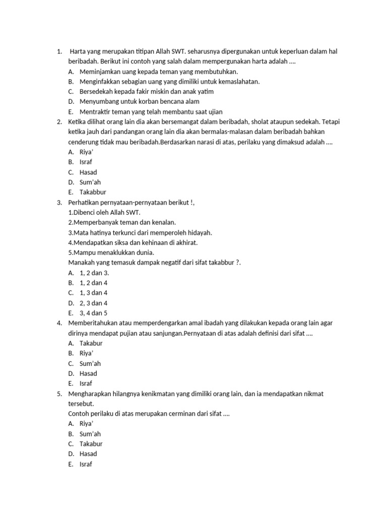 soal-WPS Office | PDF