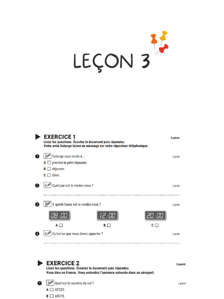 Lecon 3 | PDF