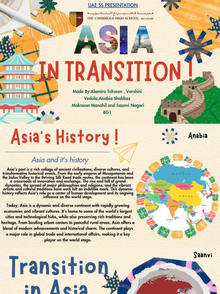 UAE SS. Asia in Transition | PDF | Asia | World War II