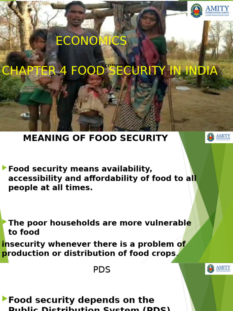 Understanding Food Security in India | PDF | Food Security | Famine