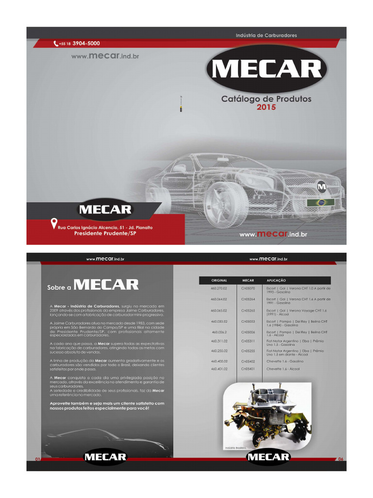 Catalogo MECAR | PDF