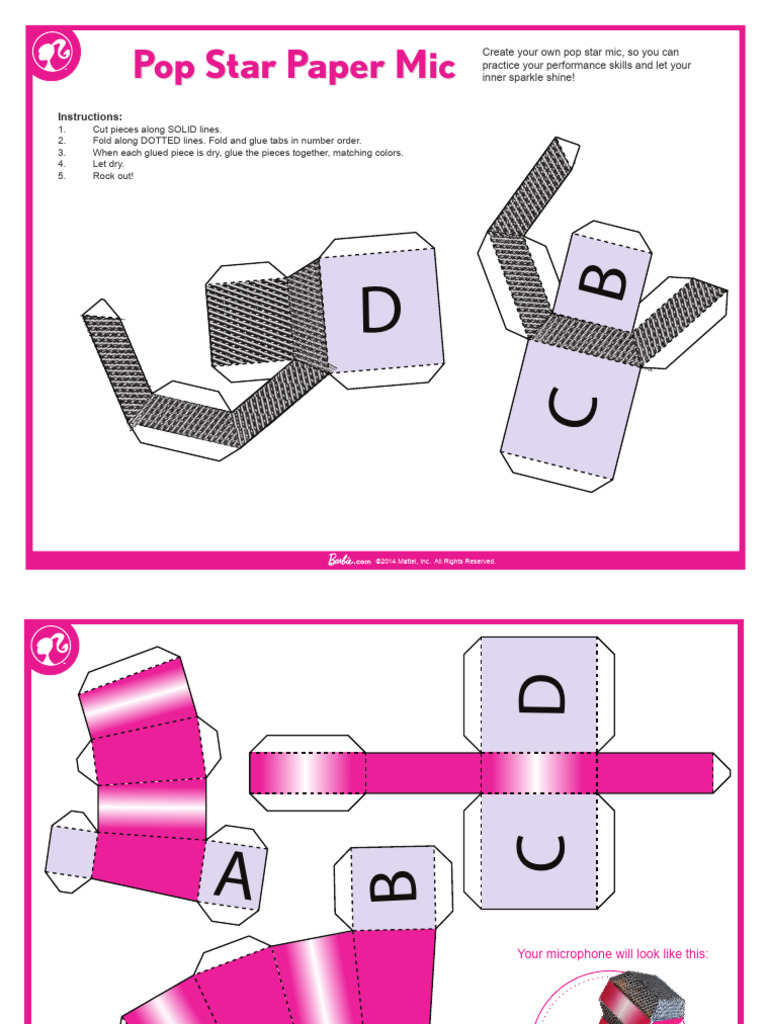 Popstar Microphone Tcm718-111732 | PDF
