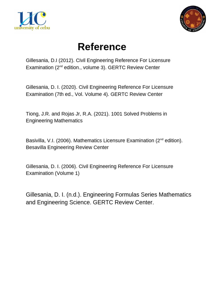 Quisido_CE EC 1 Final Reference for Compilation | PDF | Trigonometry ...