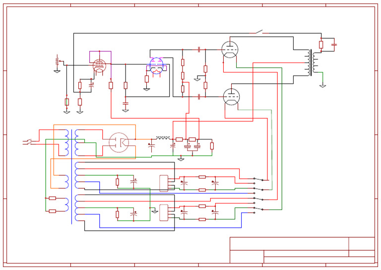 Schematic - 300B PP - 2024 09 12 | PDF