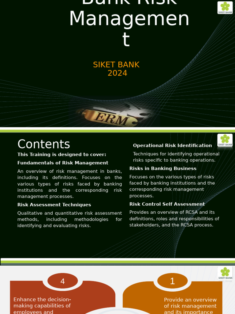 Risk Management Training PPT - For Risk Champions | PDF | Risk | Credit Risk