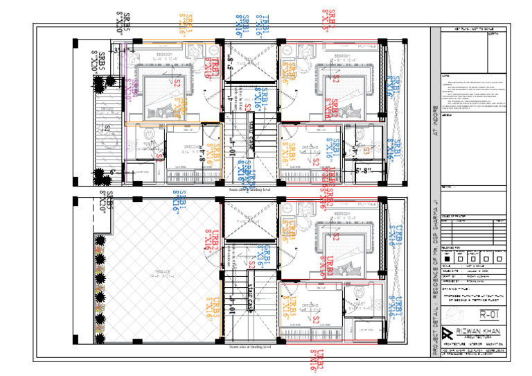 1.Autocad-Structure-Column, Beam, Slab Structure Details-Model | PDF